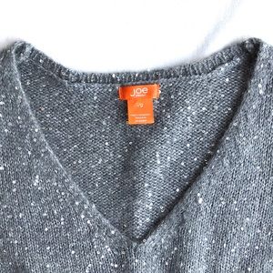 Joe Fresh | Sweaters | Joe Fresh Gray Sequin Vneck Sweater | Poshmark